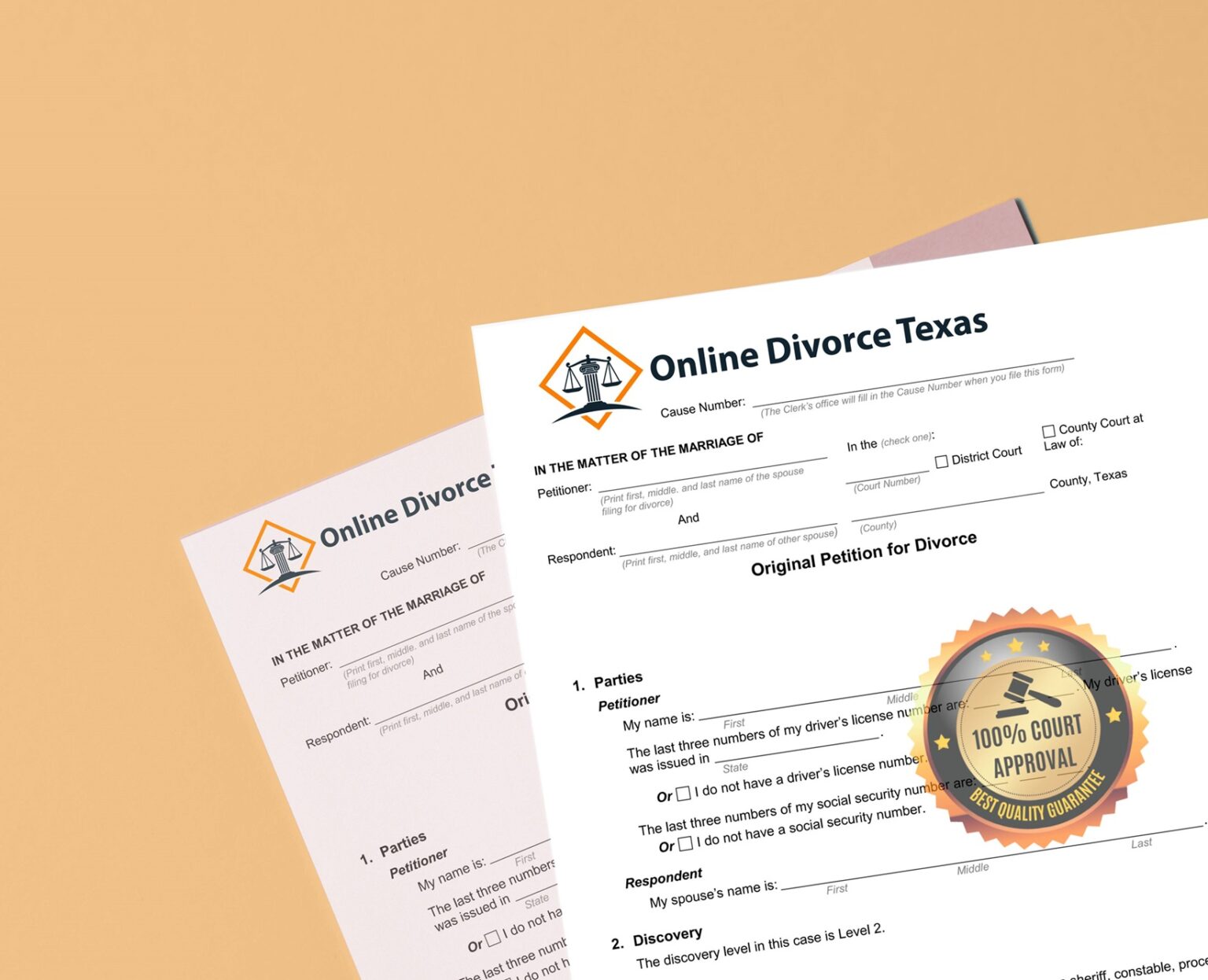 Final Decree of Divorce Texas - Download PDF Form